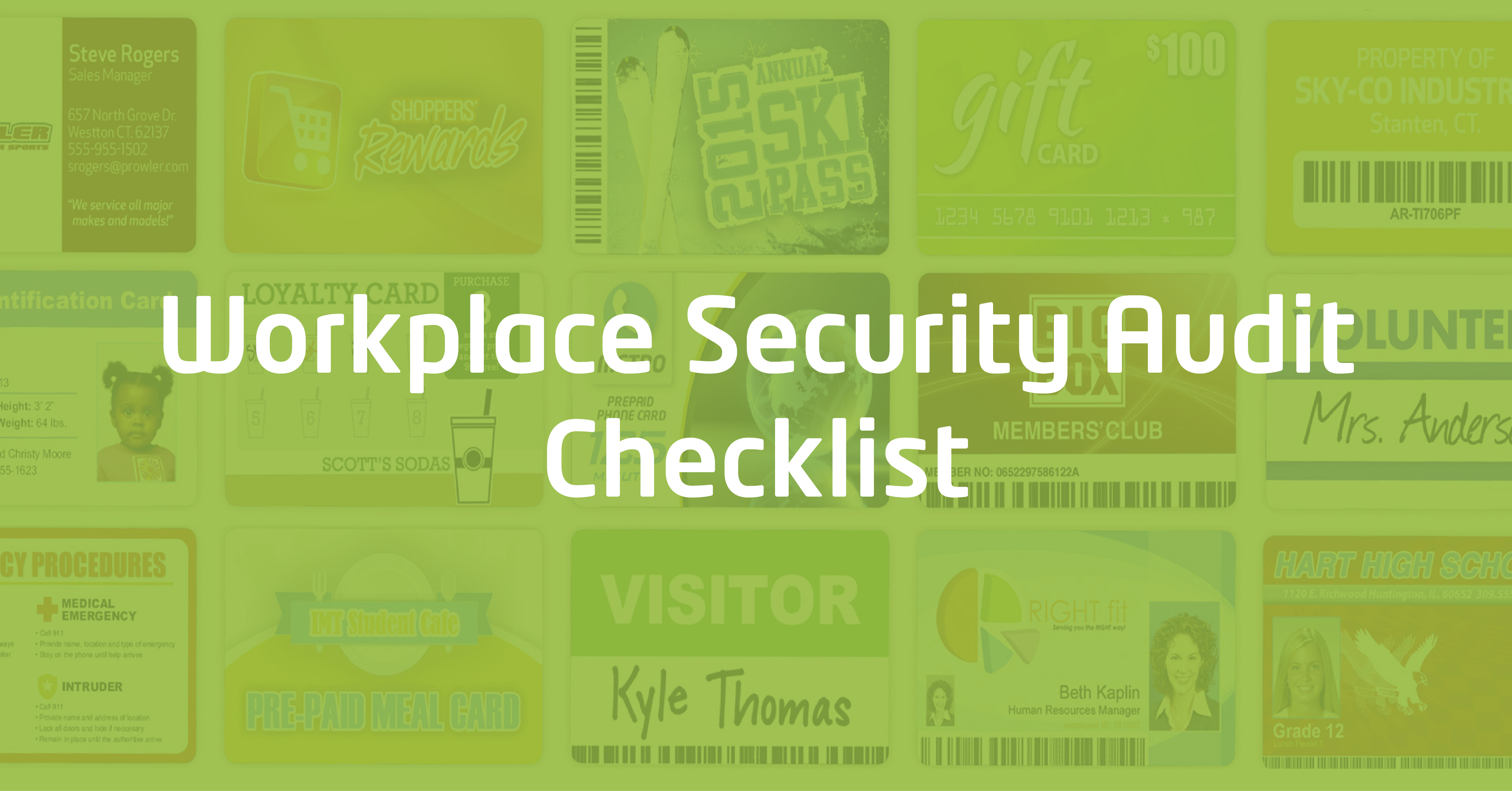 Workplace Security Audit Checklist | IDville